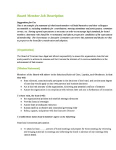 Asking Matters Sample Board Member Job Description - Asking Matters ...